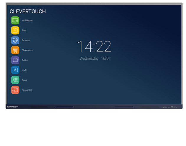 Interactive displays / Interactive screens and Digital display screens / CleverTouch ...